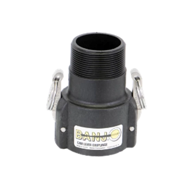 BANJO CORPORATION 102 201B CAM LOCK; FEMALE X 2" MPT, LONG THREADS ...
