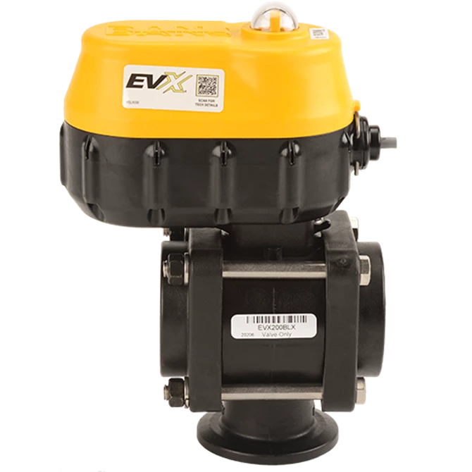 BANJO CORPORATION 102 EVX200BL *EVX VALVE; 2"FLG IN X 2"FPT OUT, BOTTOM ...